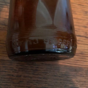 Vintage Rheingold Chug A Mug Amber Glass Beer Bottle - Etsy