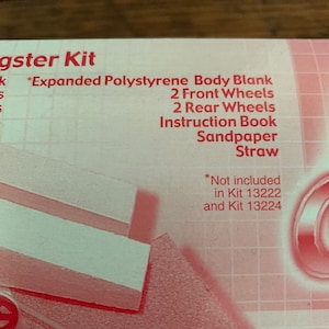 Pitsco CO2 Metric Dragster Kit - Etsy