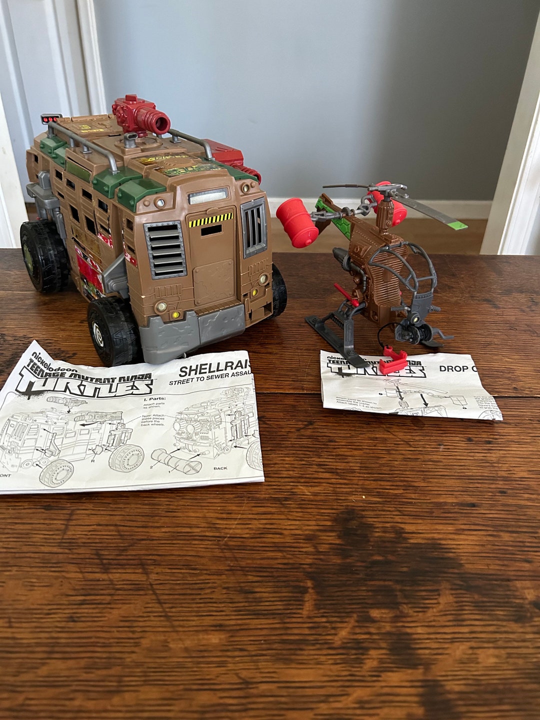 2012 Teenage Mutant Ninja Turtles Shellraiser Assault Vehicle and Drop ...