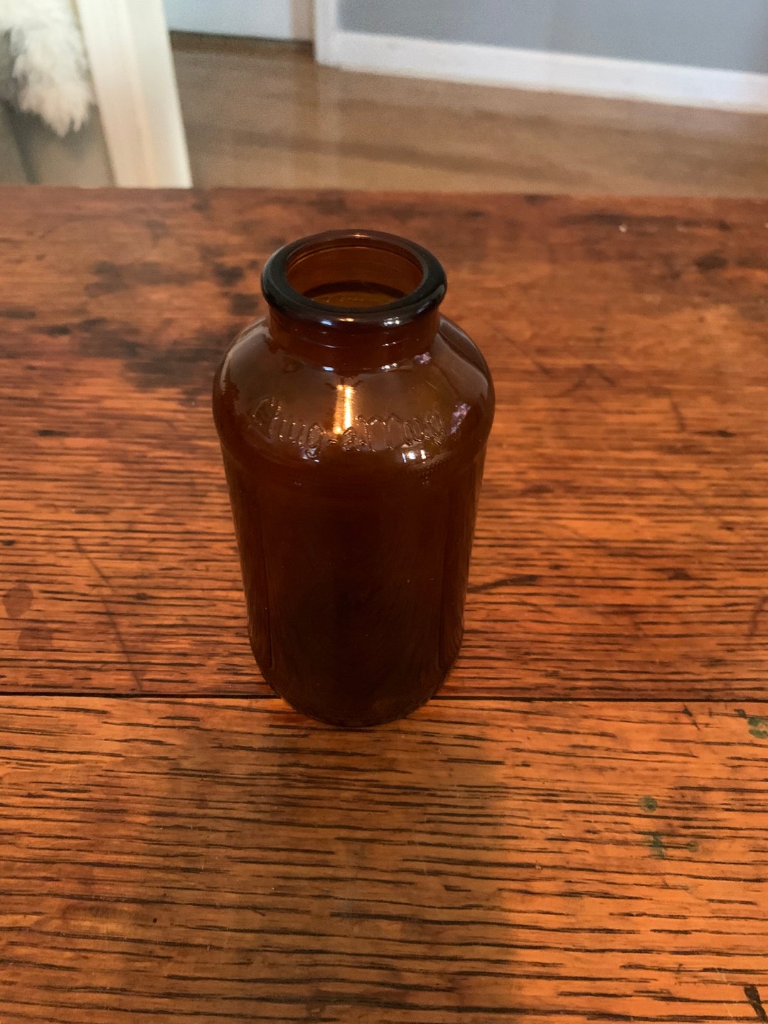 Vintage Rheingold Chug A Mug Amber Glass Beer Bottle - Etsy