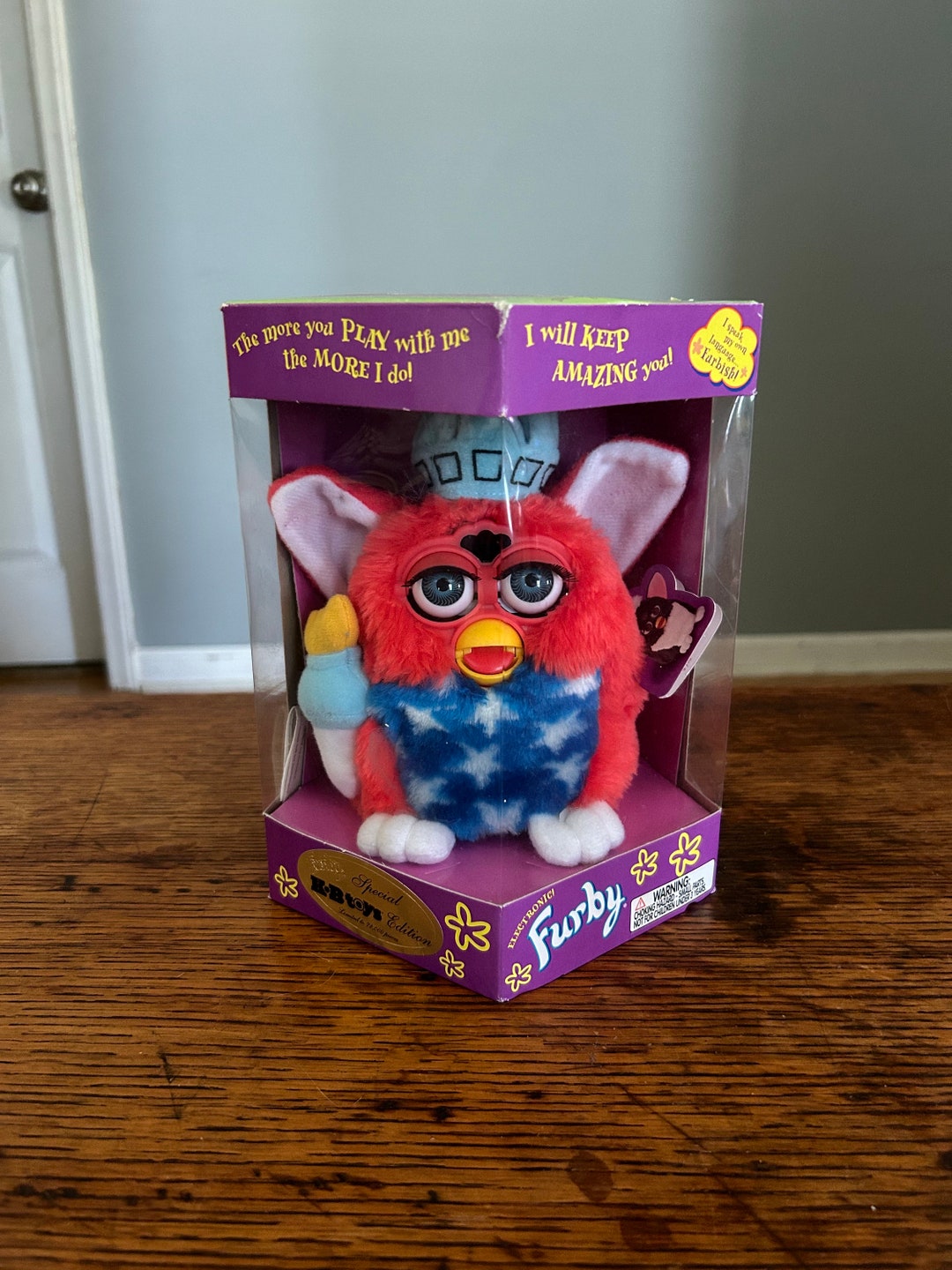 Vintage KB Toys Special Edition Furby Statue of Liberty Electronic ...