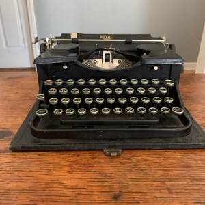 Royal Model P Typewriter - Etsy