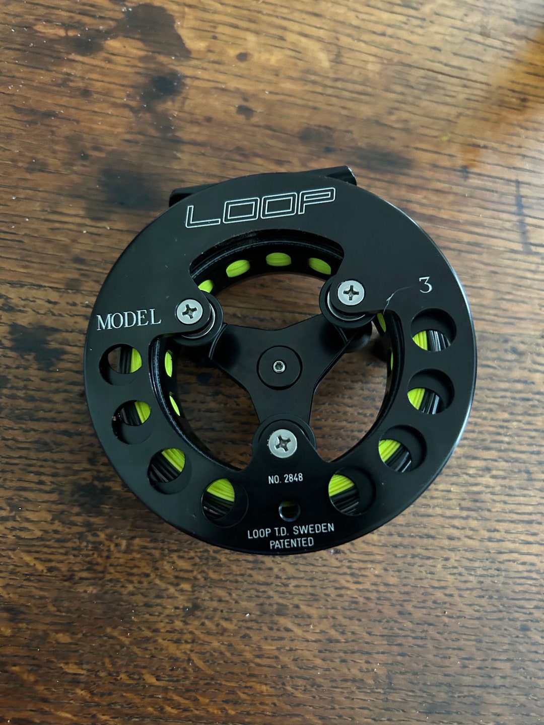 Loop Model 3 Large Arbor Fly Reel With Carrying Case - Etsy