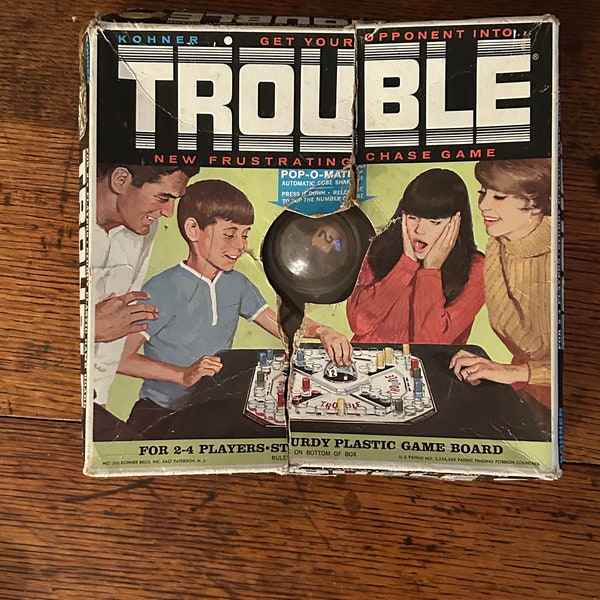 Trouble Game - Etsy