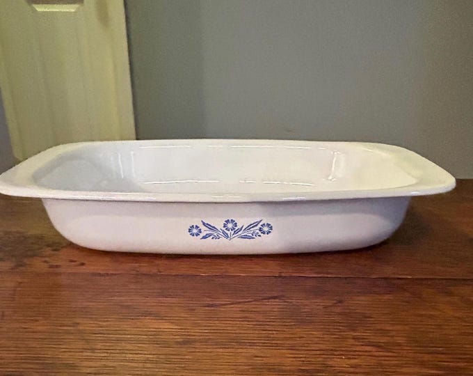 Corning Ware Blue Cornflower P-21 Roaster / Corning Ware Blue ...