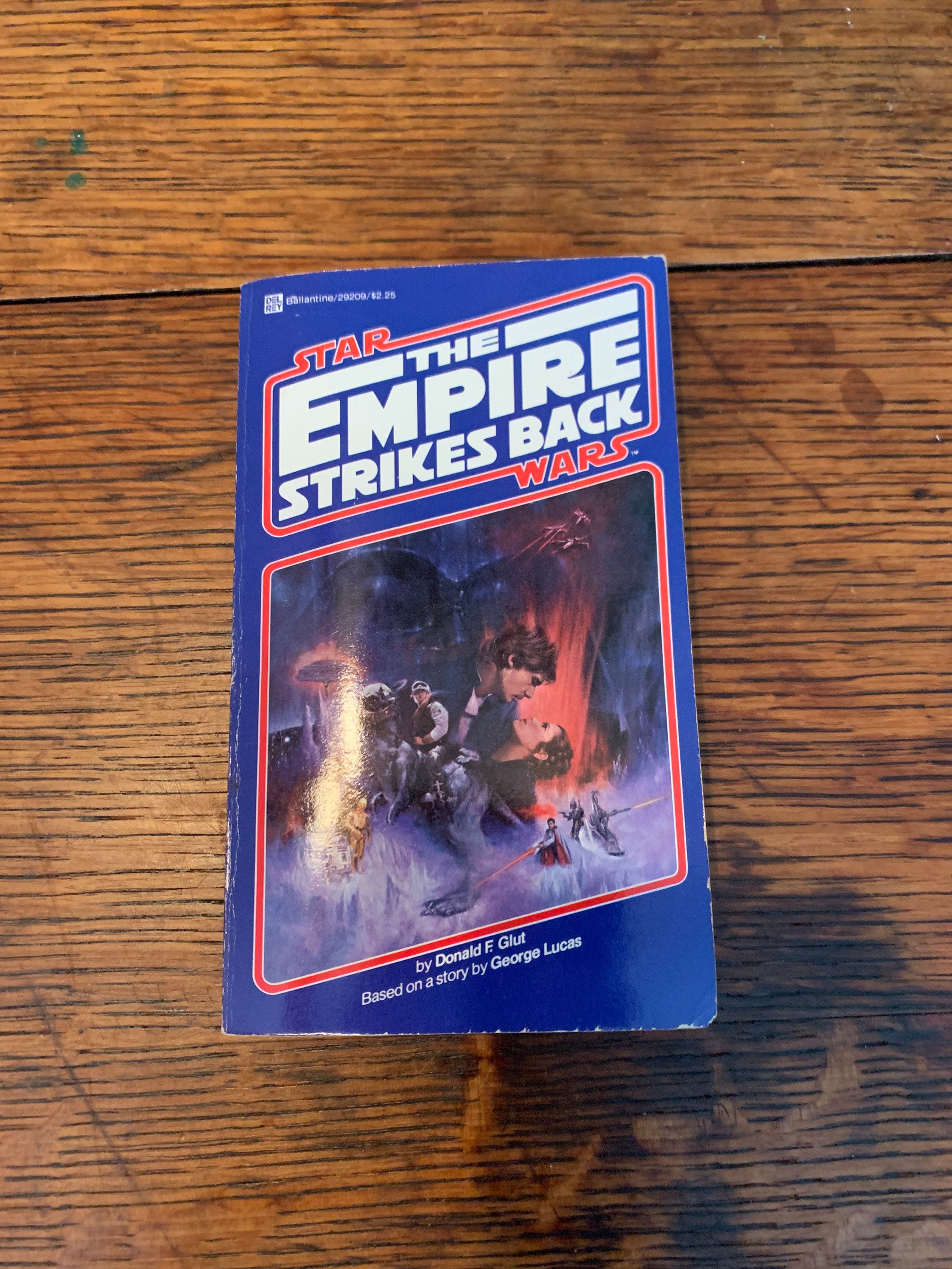 Star Wars: the Empire Strikes Back Book - Etsy