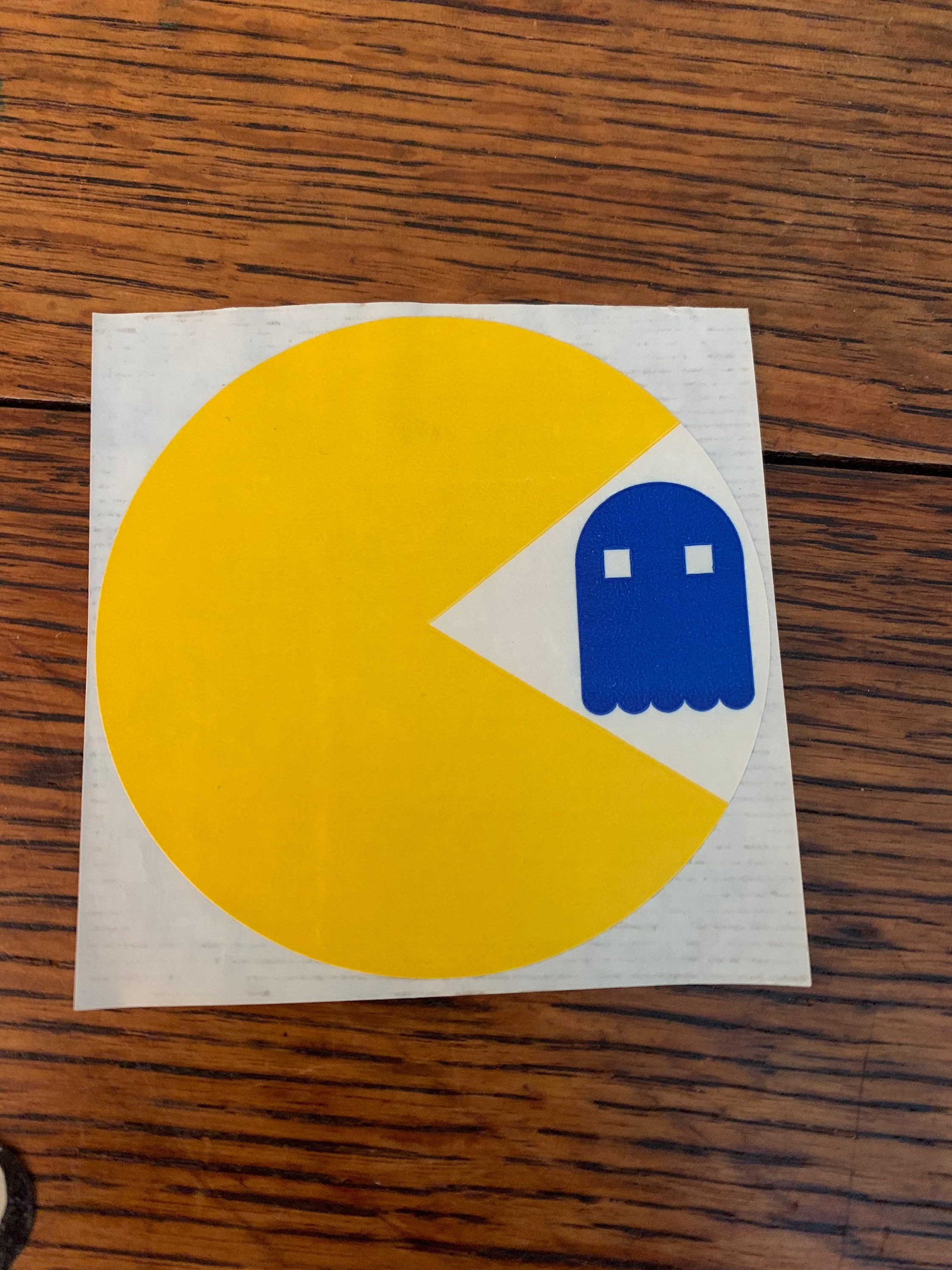 Vintage Pac Man Stickers - Etsy