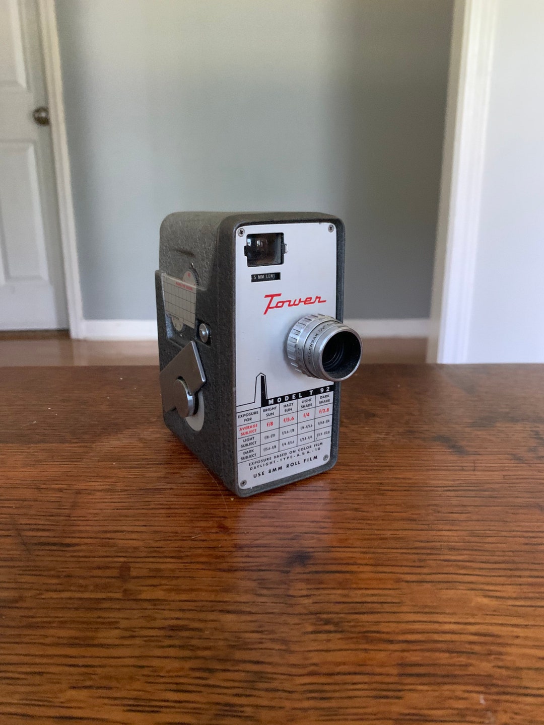 Tower Model T 92 - 8mm Film Camera - Etsy