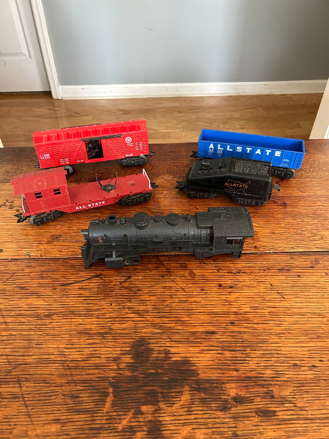 Vintage Marx Train Set - Etsy