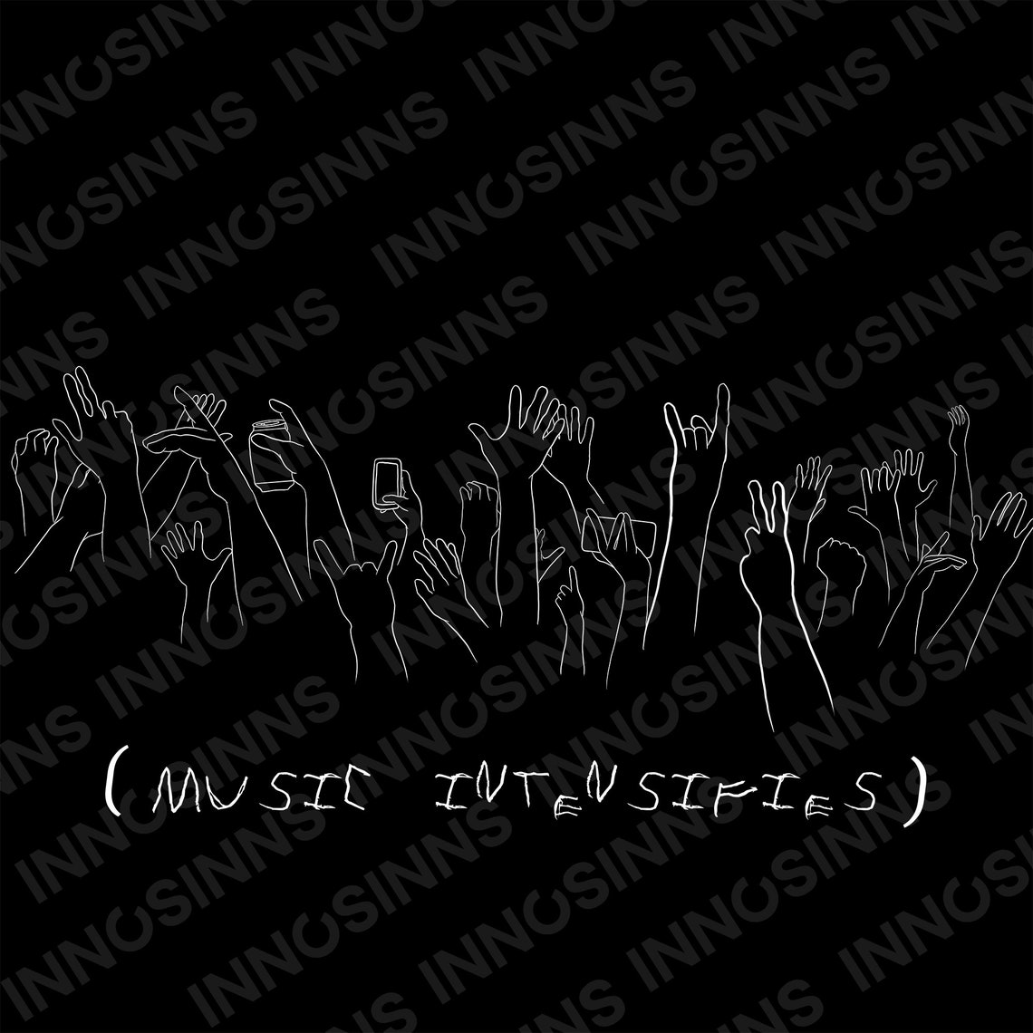 Music Festival Drawing Concert Drawing One Line Drawing - Etsy