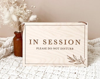 In Session Sign - Etsy