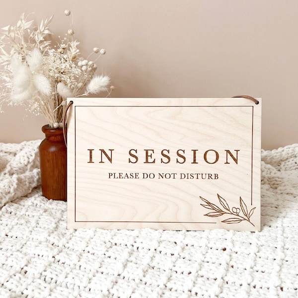 In Session Sign - Etsy