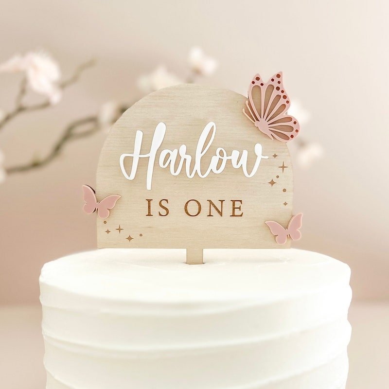 Butterfly Cake Topper - Etsy