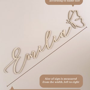 Custom Name Sign | Backdrop Sign | Personalized Baby Name Wall Banner ...
