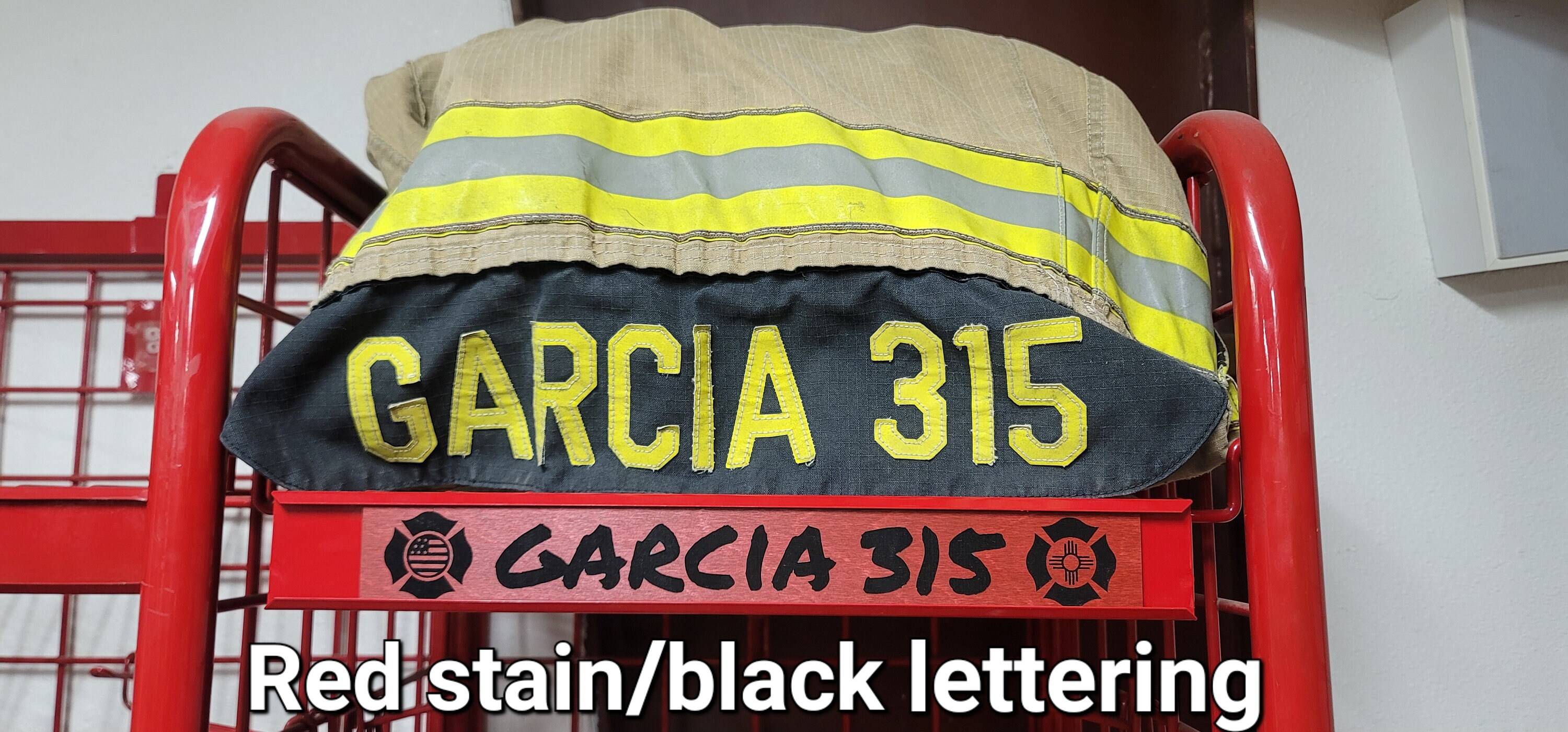 Gift for Firefighter Locker Name Plate Firefighter Academy Name Tag ...