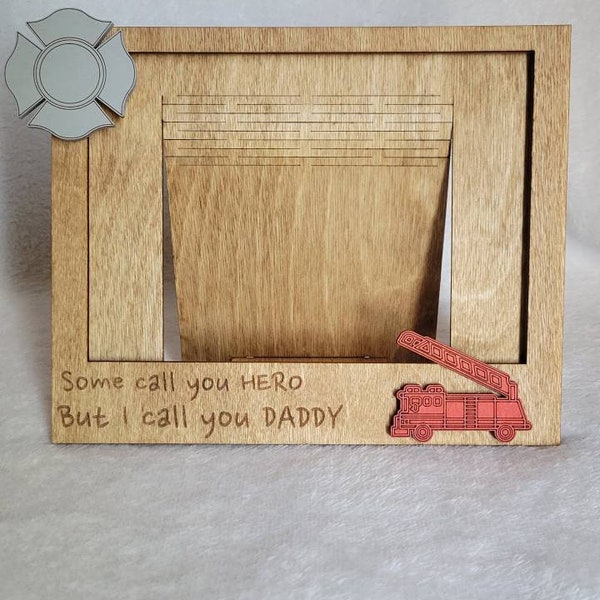 Firefighter Frame - Etsy