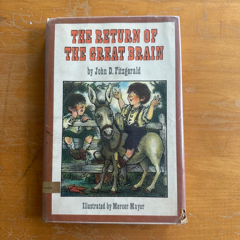 The Return of the Great Brain by Fitzgerald, Illustrations by Mercer ...