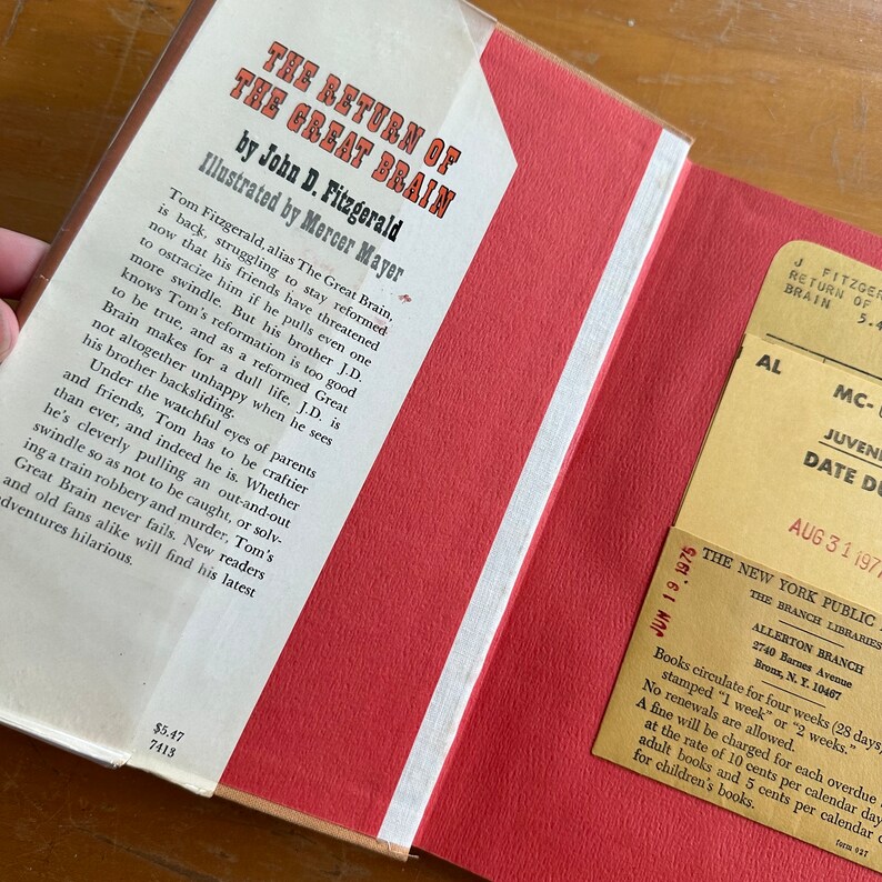 The Return of the Great Brain by Fitzgerald, Illustrations by Mercer ...