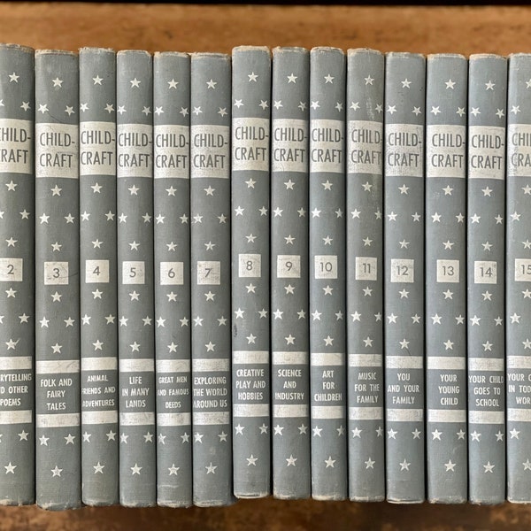 Childcraft Books 1954 - Etsy