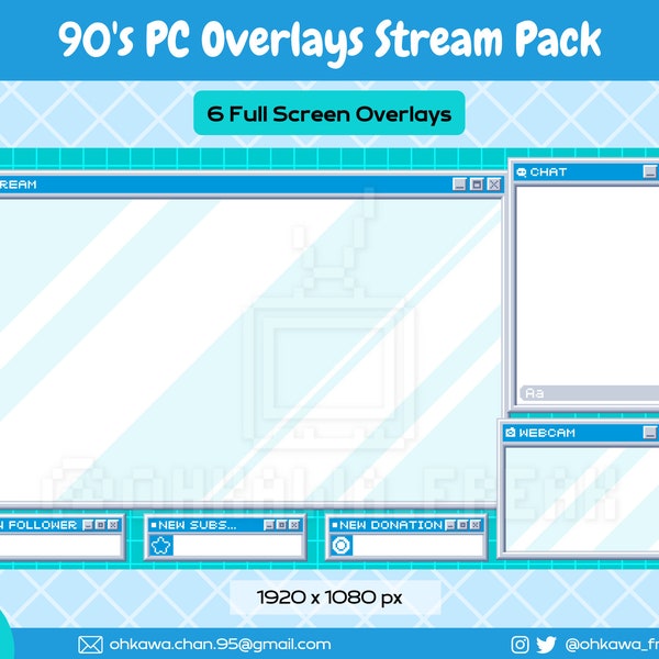 Old Pc Overlay - Etsy