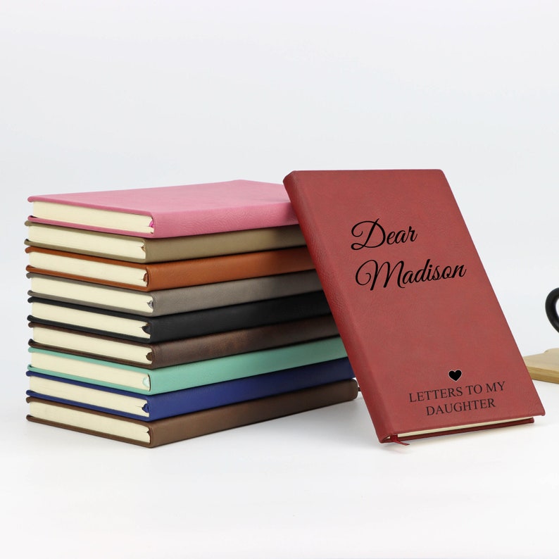 Customized Leather Journal, Journal With Name, Personalized Notebook ...