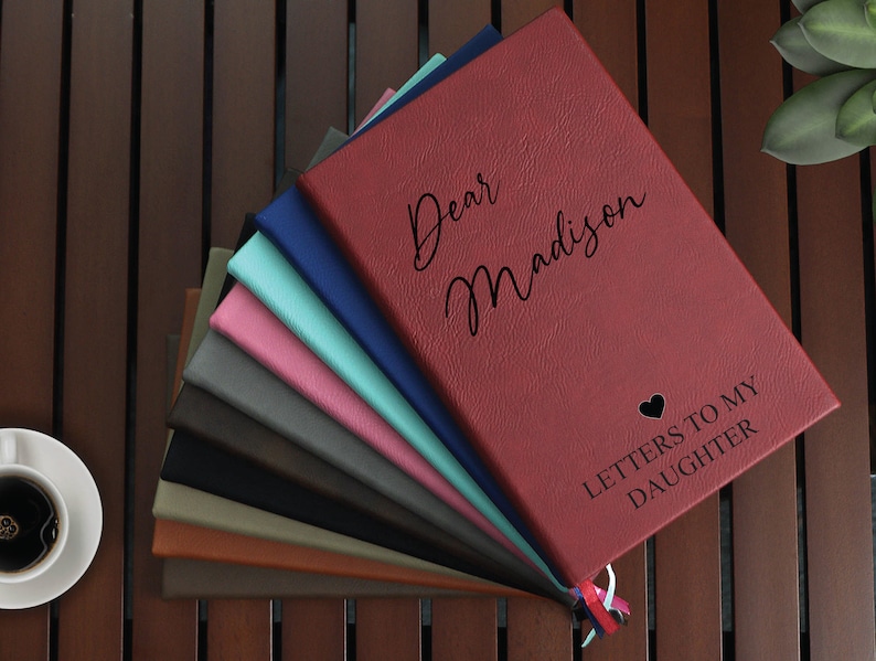 Customized Leather Journal, Journal With Name, Personalized Notebook ...