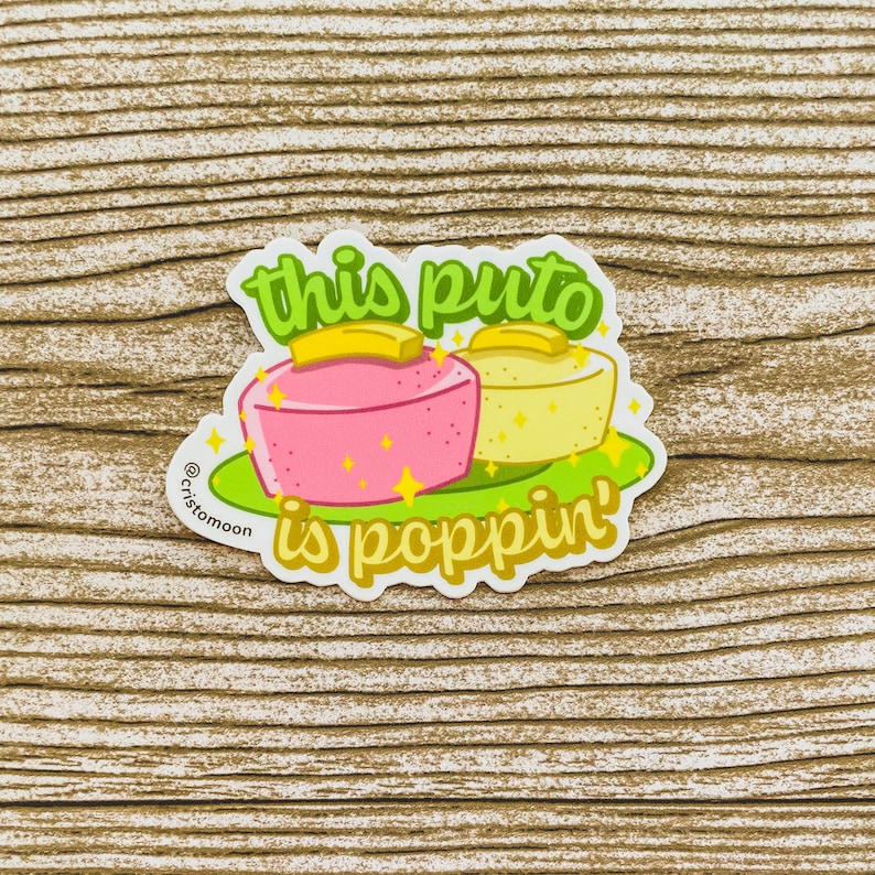 Filipino Food Pun Stickers - Etsy