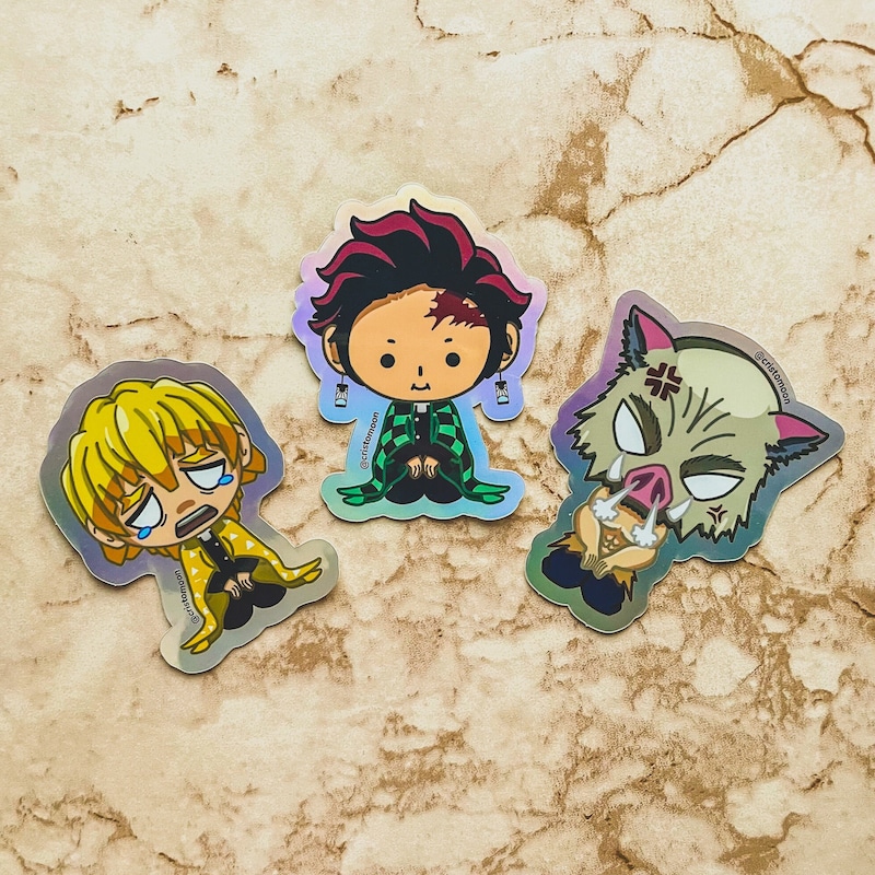 Demon Slayer Sticker - Etsy