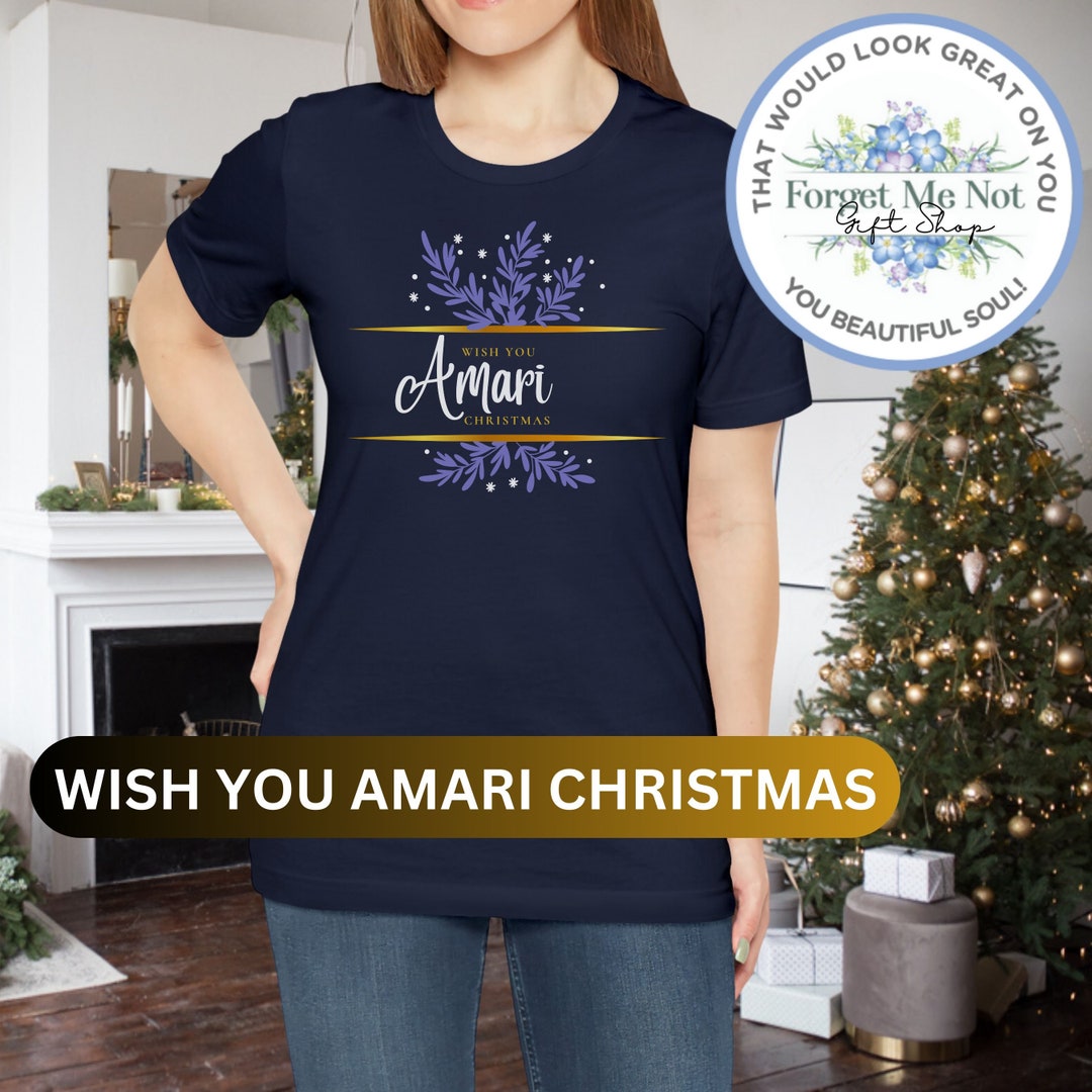 Is Your Name Amari wish You Amari Christmas - Etsy