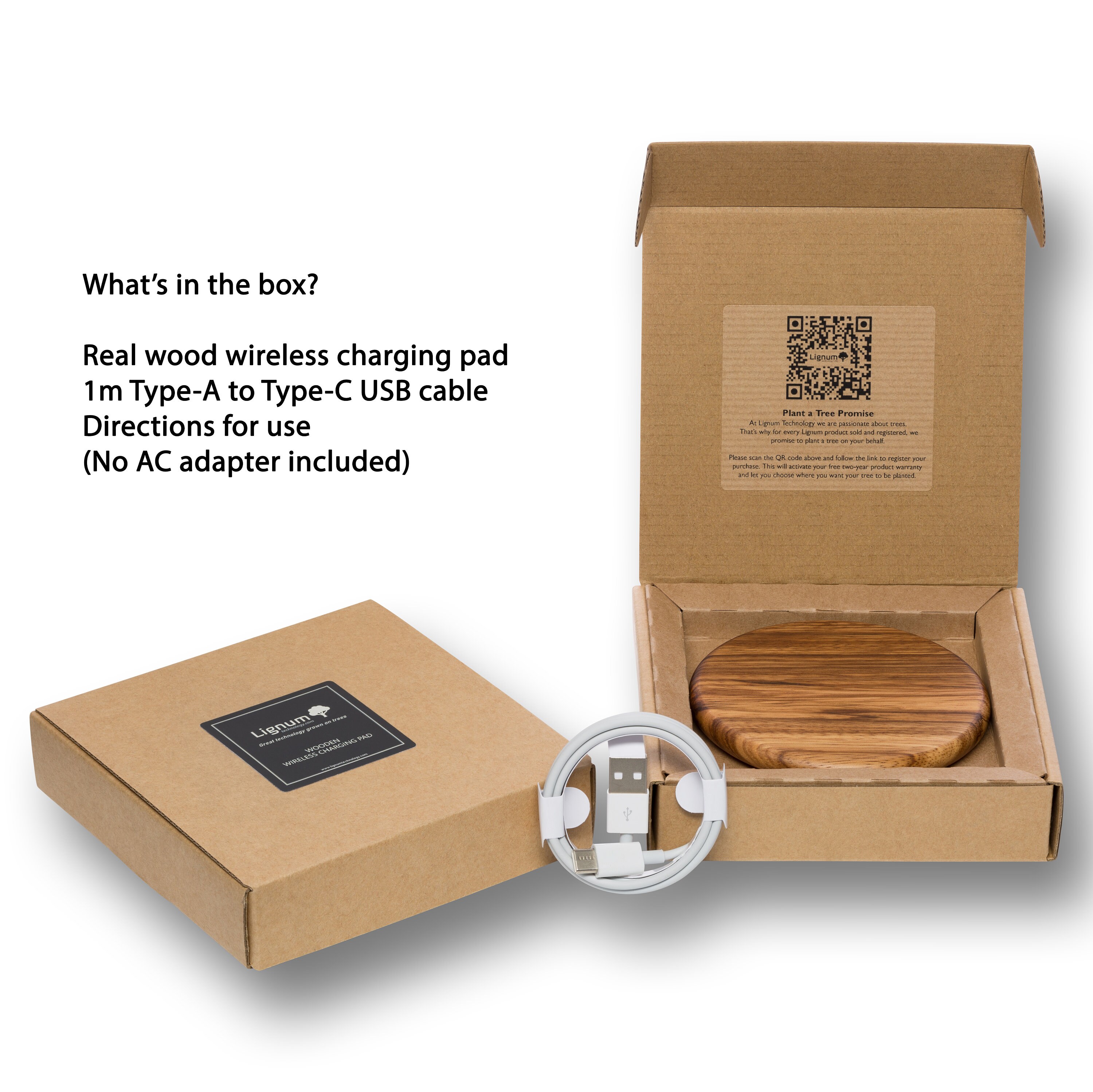 NEW Personalized Solid Wood Wireless Phone Charger. Available in a ...