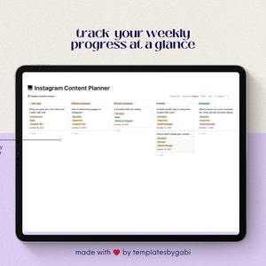 Instagram Social Media Planner for Coaches, Content Planner Coach ...