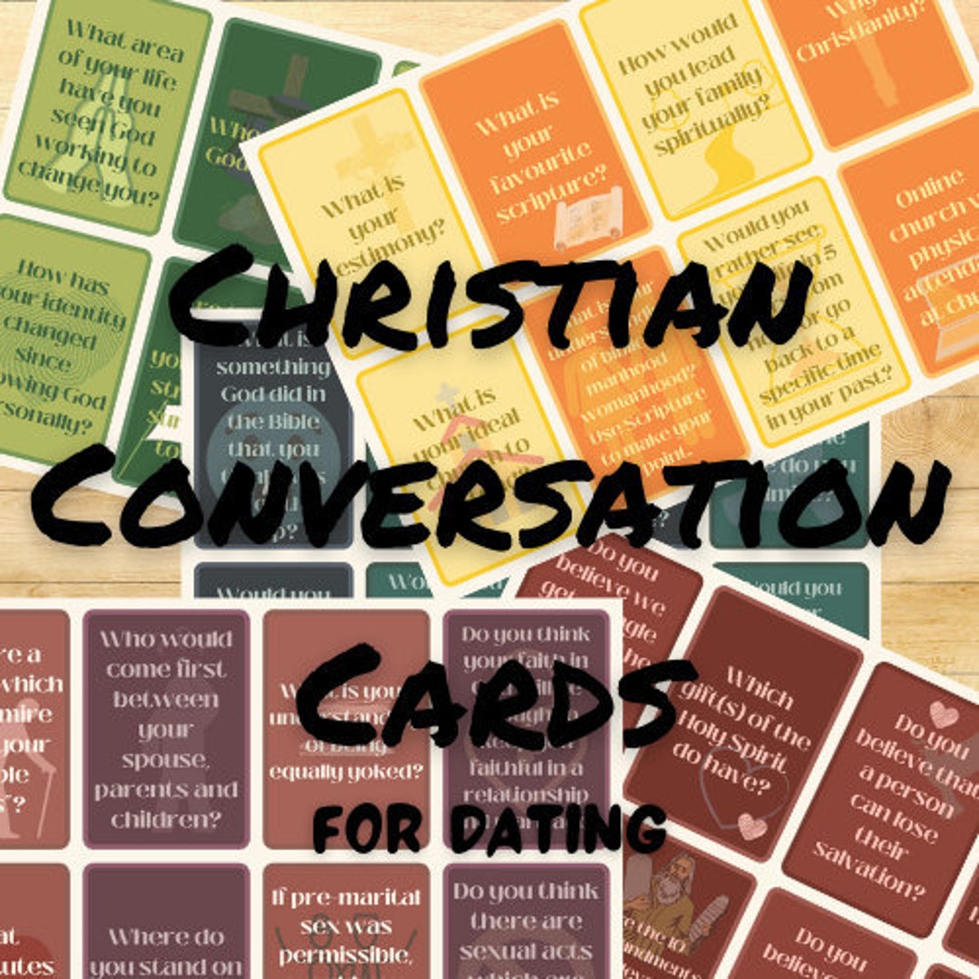 Christian Conversation Cards - Etsy