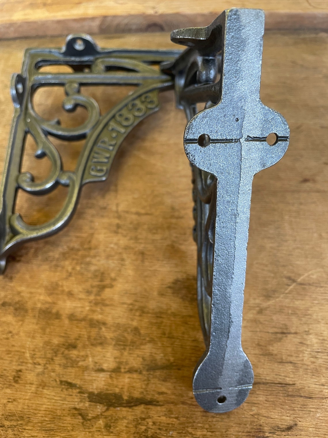 GWR 1833 Shelf Brackets pair Made of Cast Iron - Etsy