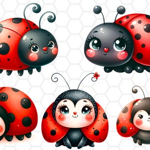 Cute Ladybug Png Files for Sublimation, Ladybug Png, Ladybug Clipart ...