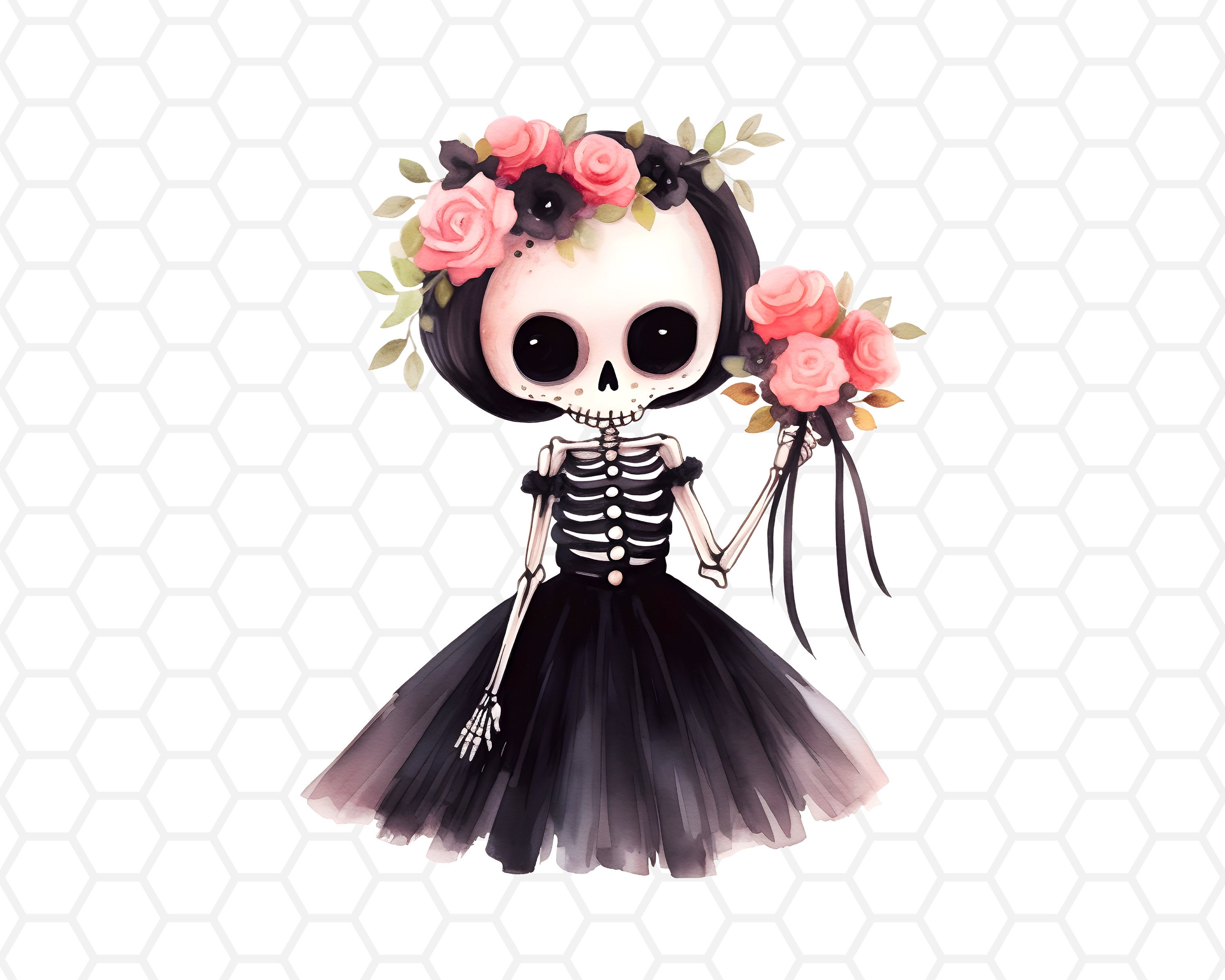 Skeleton Witch Png File for Sublimation, Skeleton Witch Png, Witch ...