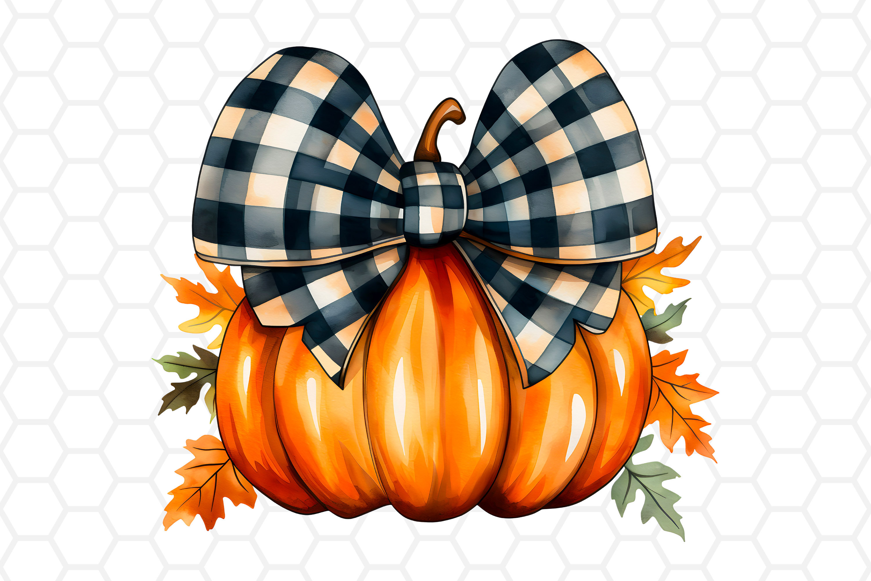 Watercolor Retro Pumpkin Png Files for Sublimation Pumpkin - Etsy