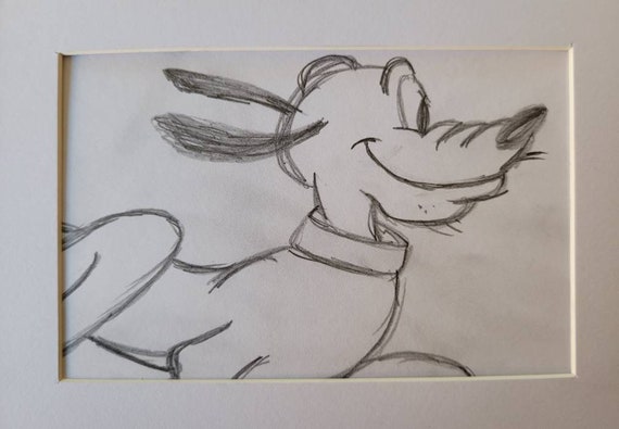Disney Pluto Sketch