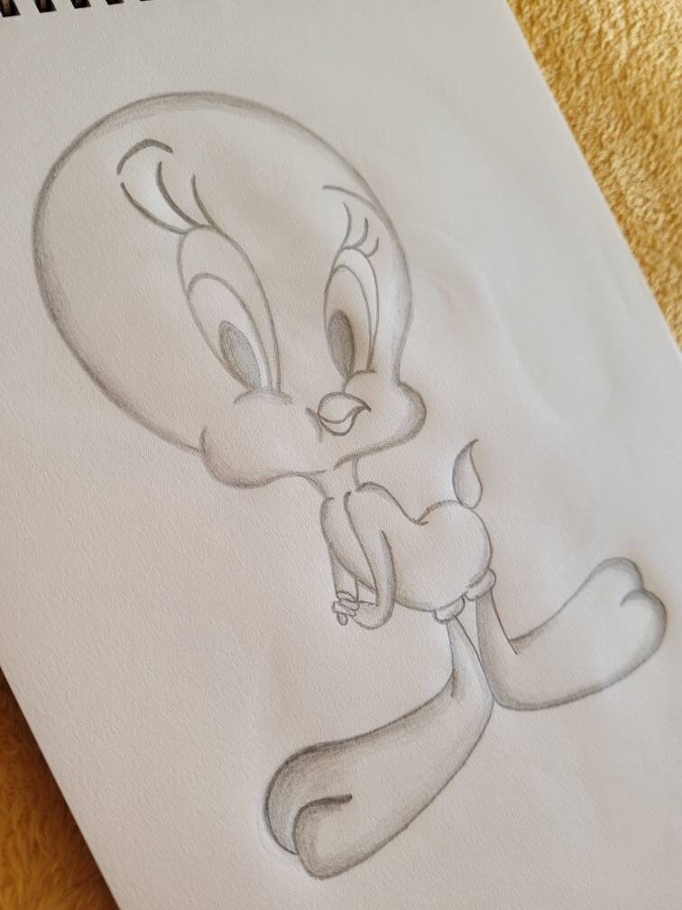 Easy Pencil Sketches Of Cartoons
