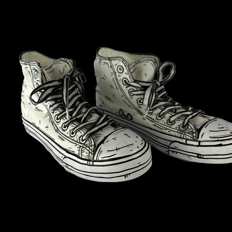 Cartoon Shoes - Etsy