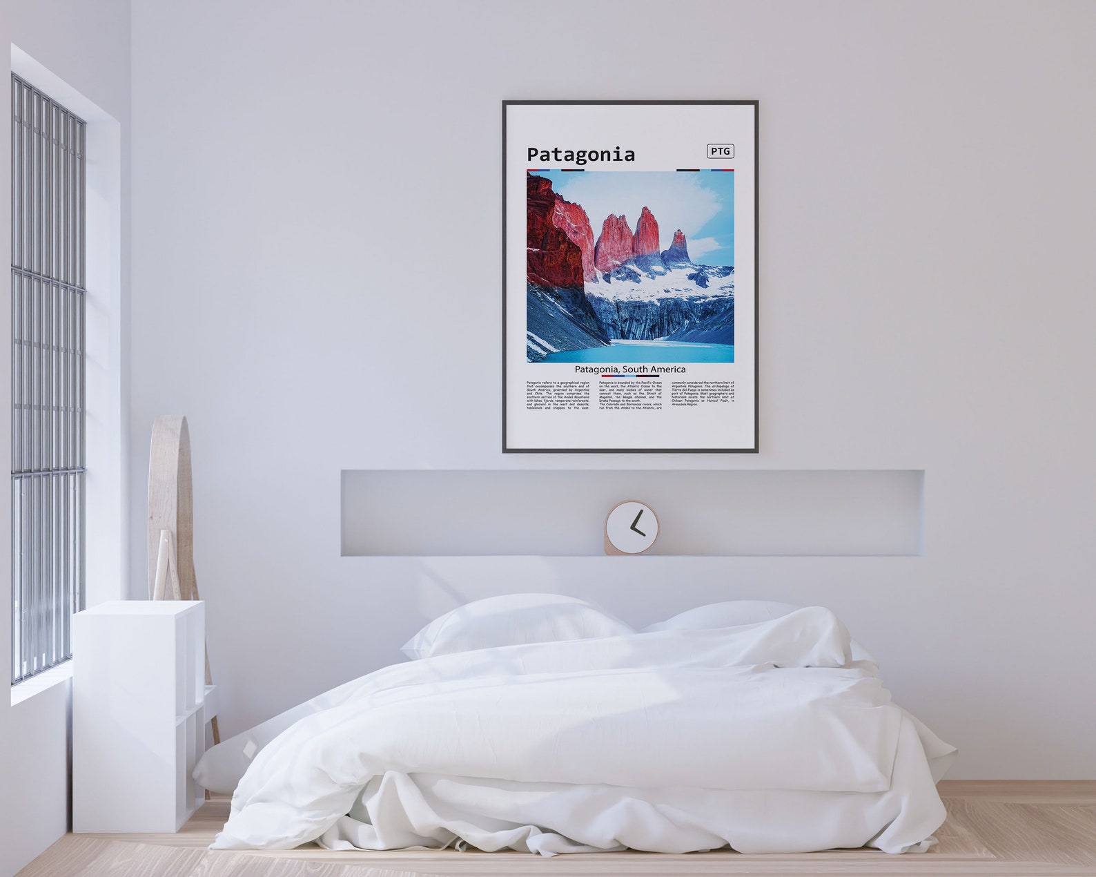 Patagonia Print, Patagonia Poster, Patagonia Chile, Chile Travel Poster ...