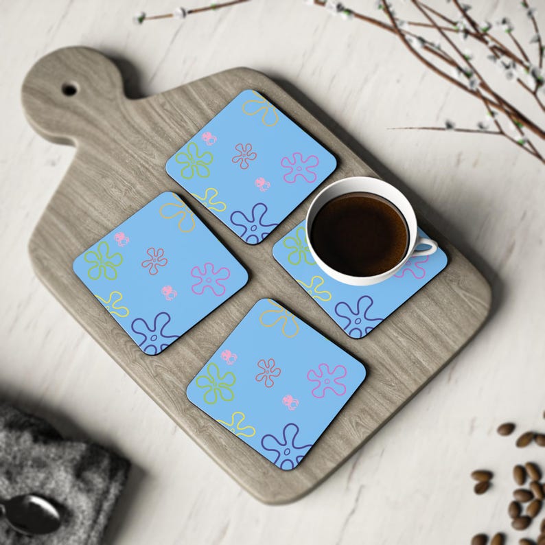 Spongebob Coasters - Etsy