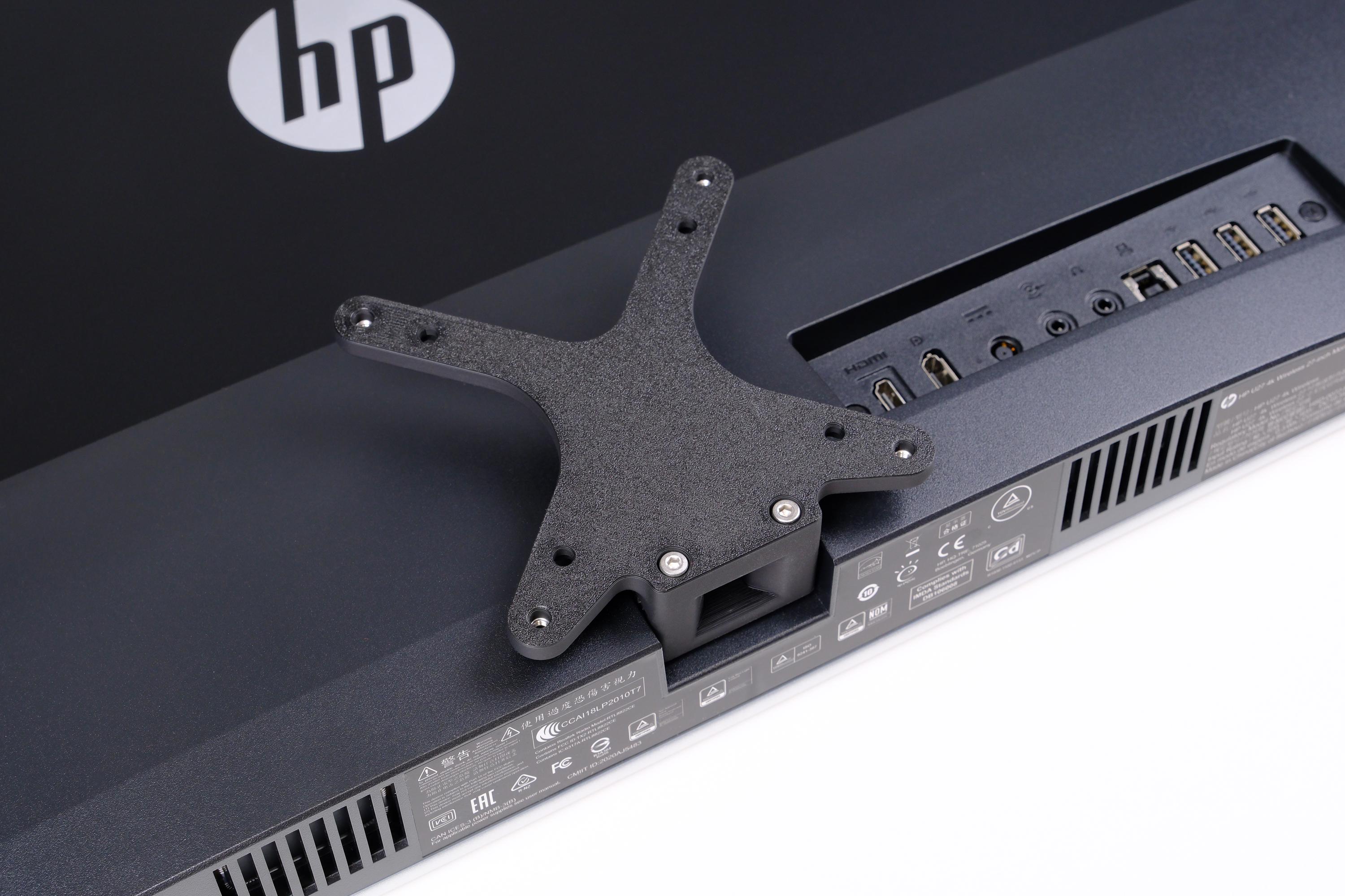 VESA Adapter for HP U27 4K Wireless Monitor by CREAT3D – Mount Bracket ...