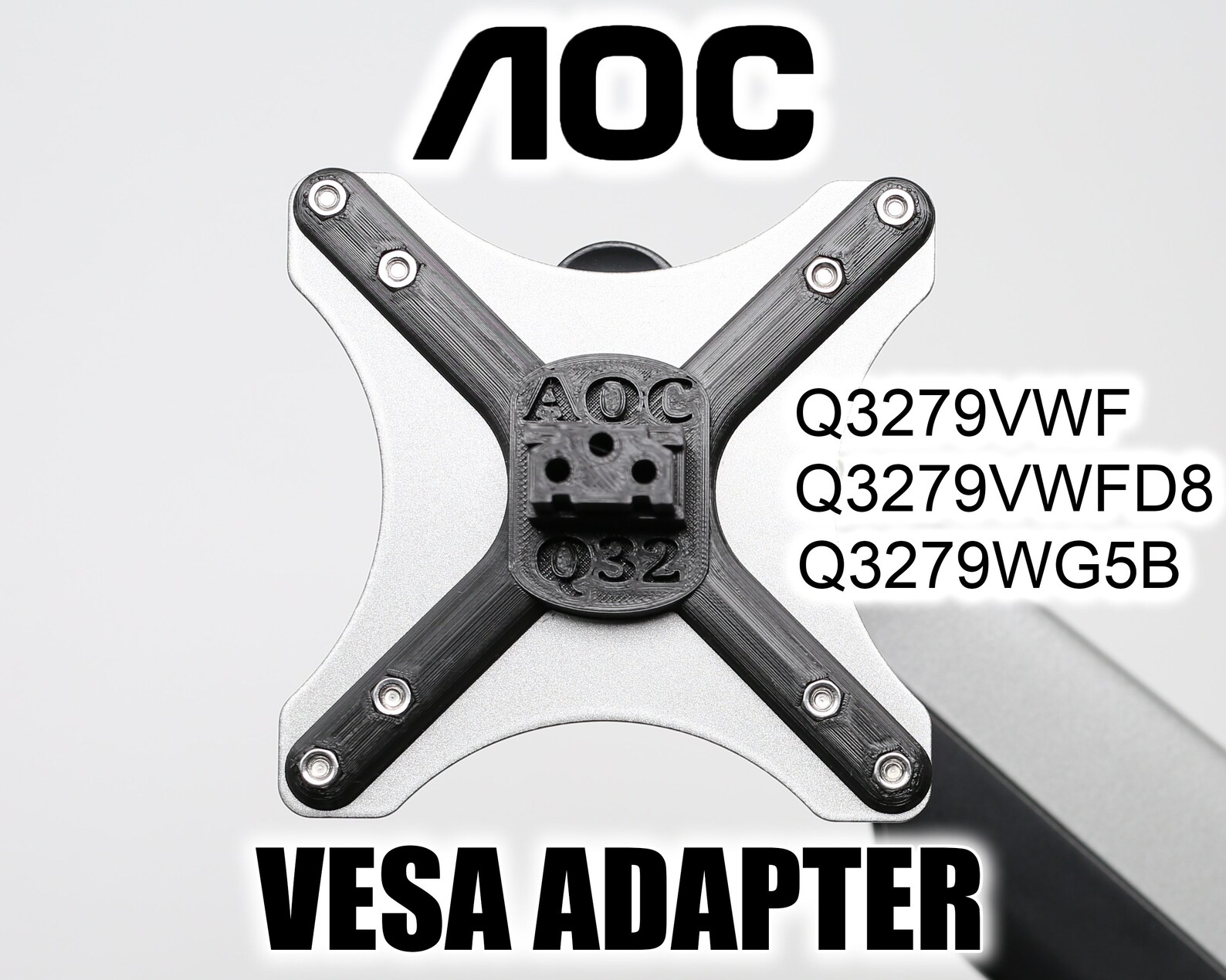 VESA ADAPTER for AOC Q3279VWF Aoc Q3279VWFD8 Aoc Q3279WG5B | Etsy Australia