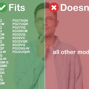 VESA Adapter for ASUS ROG Strix & Swift Series Monitor by CREAT3D ...