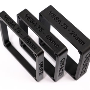VESA 75 Spacer, Standoff, Offset Bracket for Recessed Mounts, Monitor ...