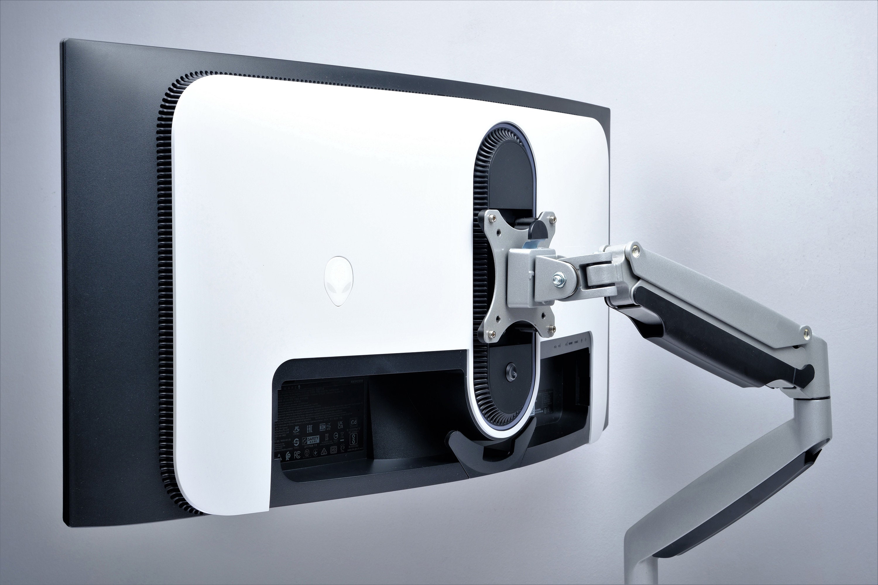 Krieger Zubehör Intakt alienware aw3423dw monitor arm Schale Einmal Arbeit