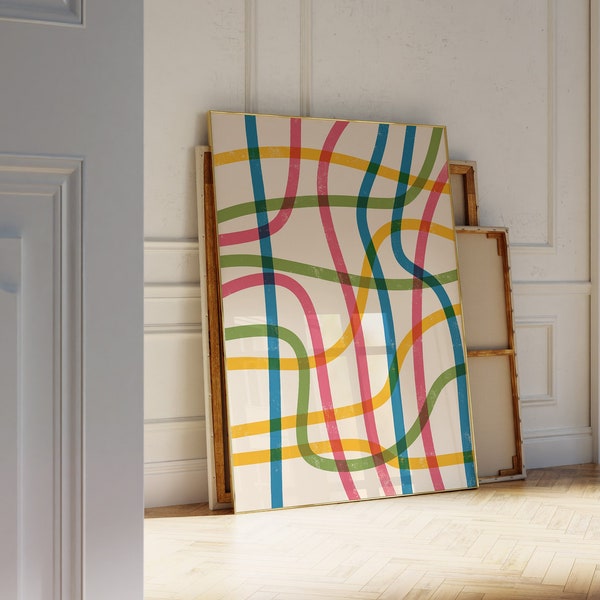 Abstract Lines - Etsy