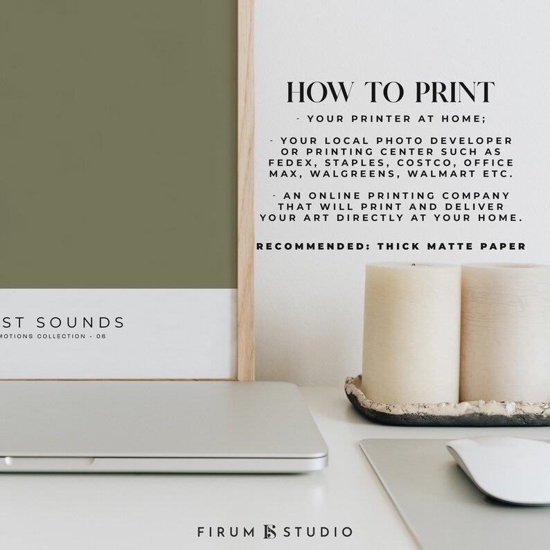 Color Block Print Sage Green Wall Art Printable Wall Art - Etsy