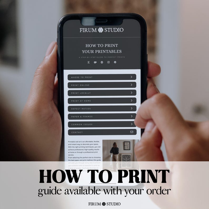 Minimalist Love Printable Wall Art - Black and Beige Valentine’s Day ...