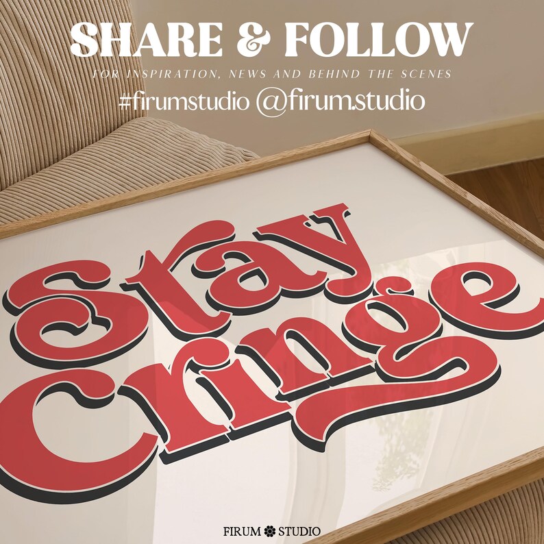 Retro Valentine Typography Printable Wall Art – Beige and Red Funny ...